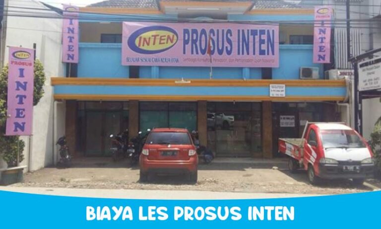 Biaya Les Prosun Inten Terbaru, Khusus SMA dan Gap Year 2026